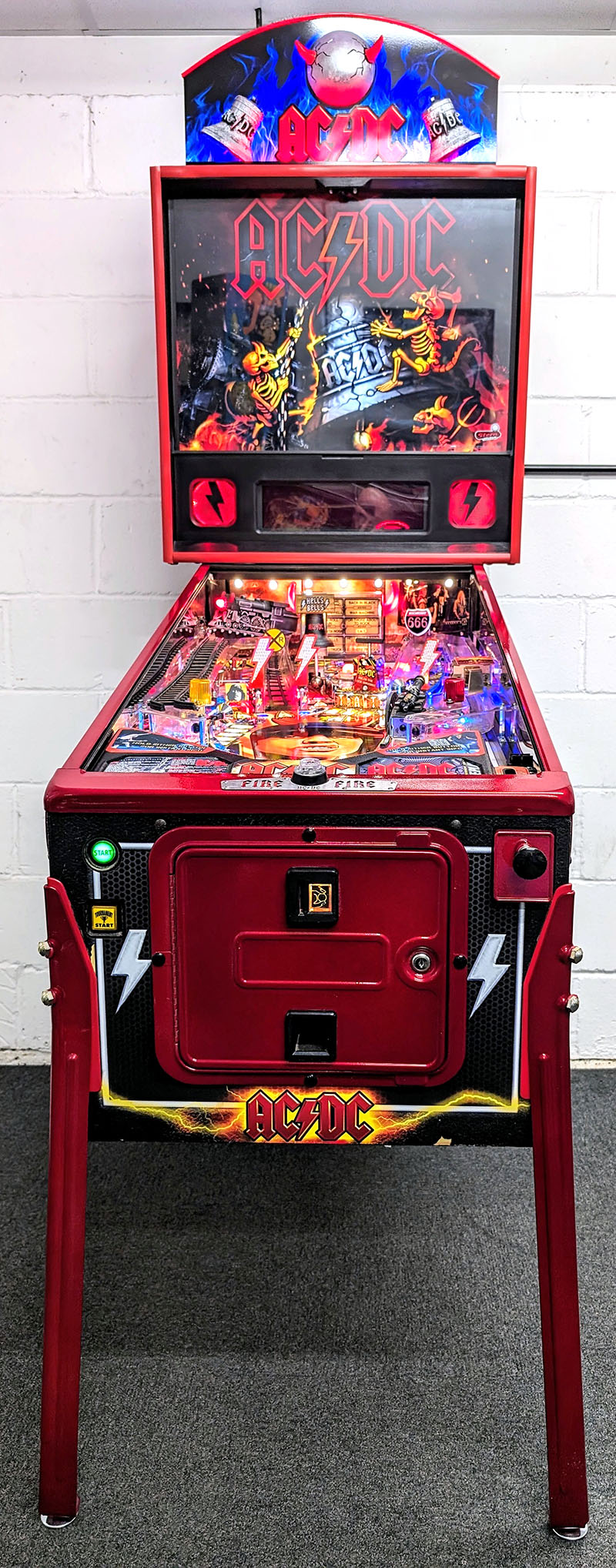 AC/DC Pinball Machine Pro For Sale UK